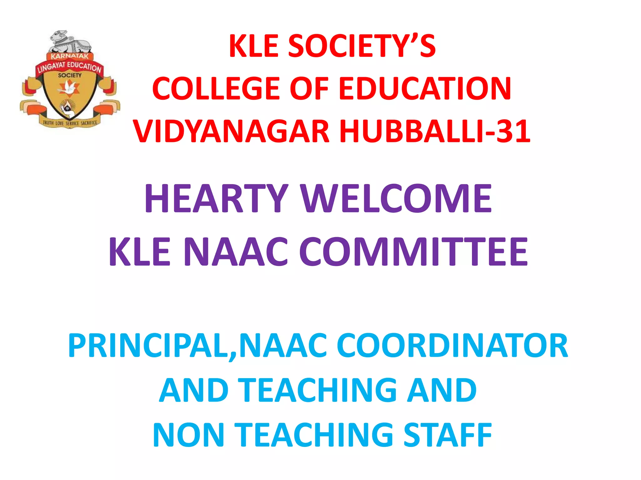 KLE SOCIETY’S.pptx