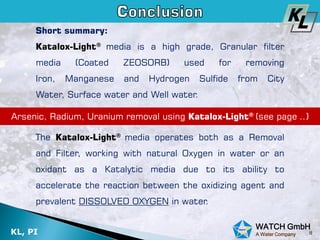 Advanced Filtration with Katalox Light | PDF | Chemistry | Science