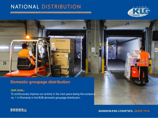 KLG Europe Logistics sunumu