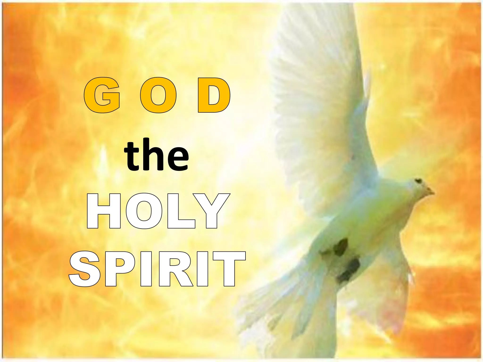 God the Holy Spirit - 19 Apr 2013 | PDF | Christianity | Religion ...