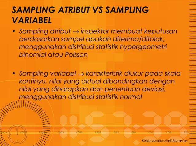 Sampling dan Preparasi Sampling | PPT