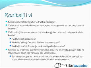Klikni bezbedno | PPT