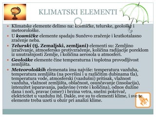 Klima | PPTX