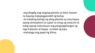 ano an klimaklima ang pagkakaiba at uri. | PPTX