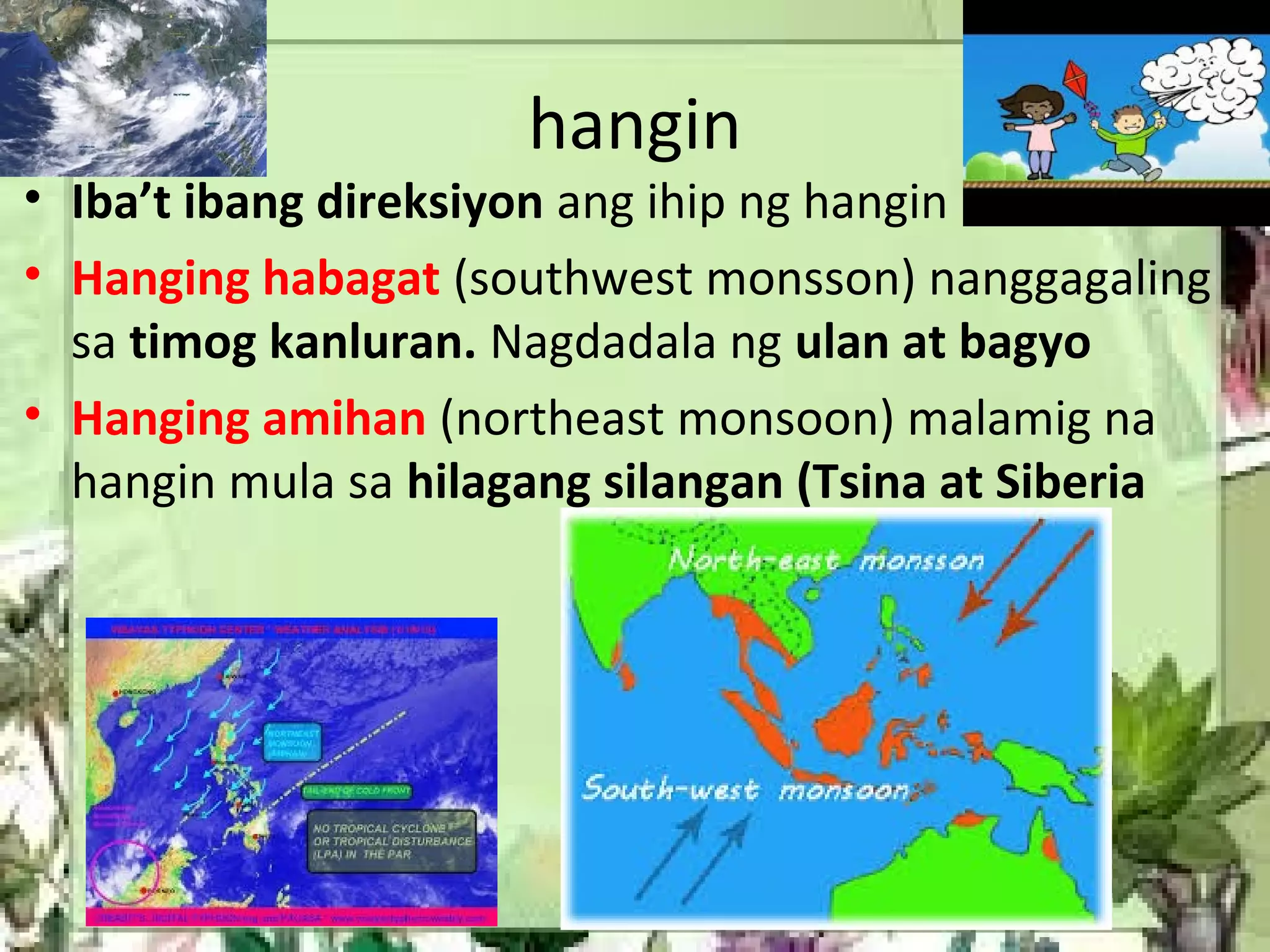 Klima at panahon sa Pilipinas | PPT