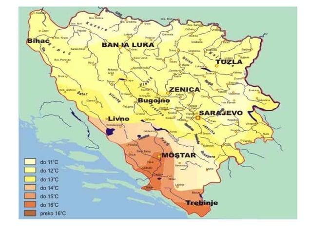 Klima Bosne i Hercegovine | PPT