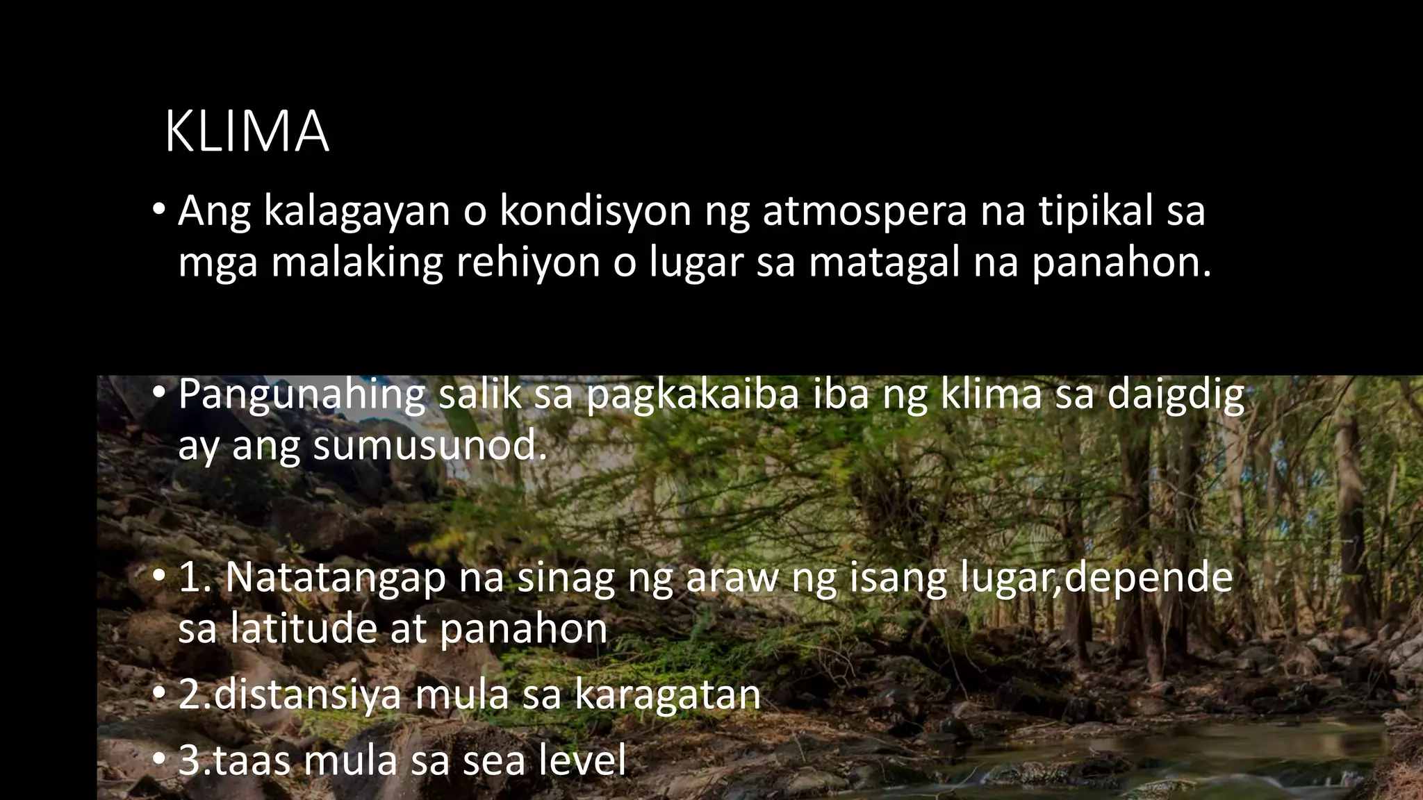 Klima Grade 8-2nd week Q1.pptx