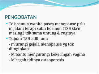KLIMAKTERIUM dan MENOPAUSE pada wanita usia lanjut.ppt