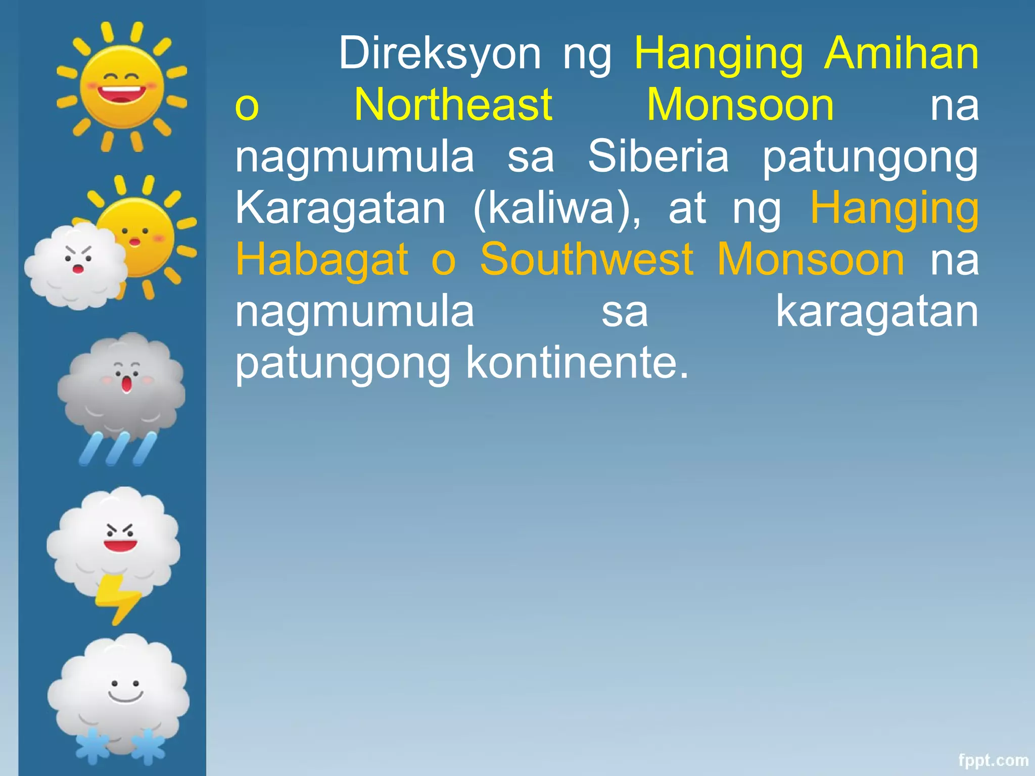 Klima ng asya | PPT