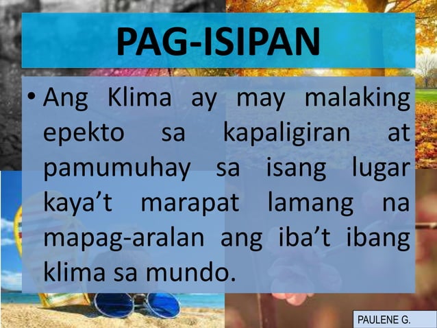 Klima ng mundo | PPTX