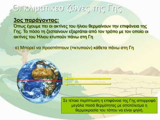 Klimatikes zwnes tis gis | PPT
