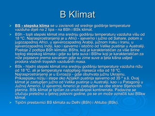 Klimatske karak. kontinenata | PPT