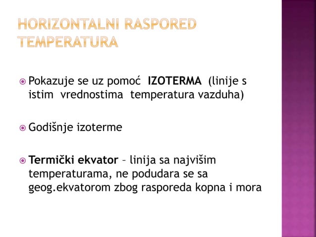 Klimatski elementi | PPTX