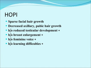 A Case of Klinefelter's Syndrome | PPT