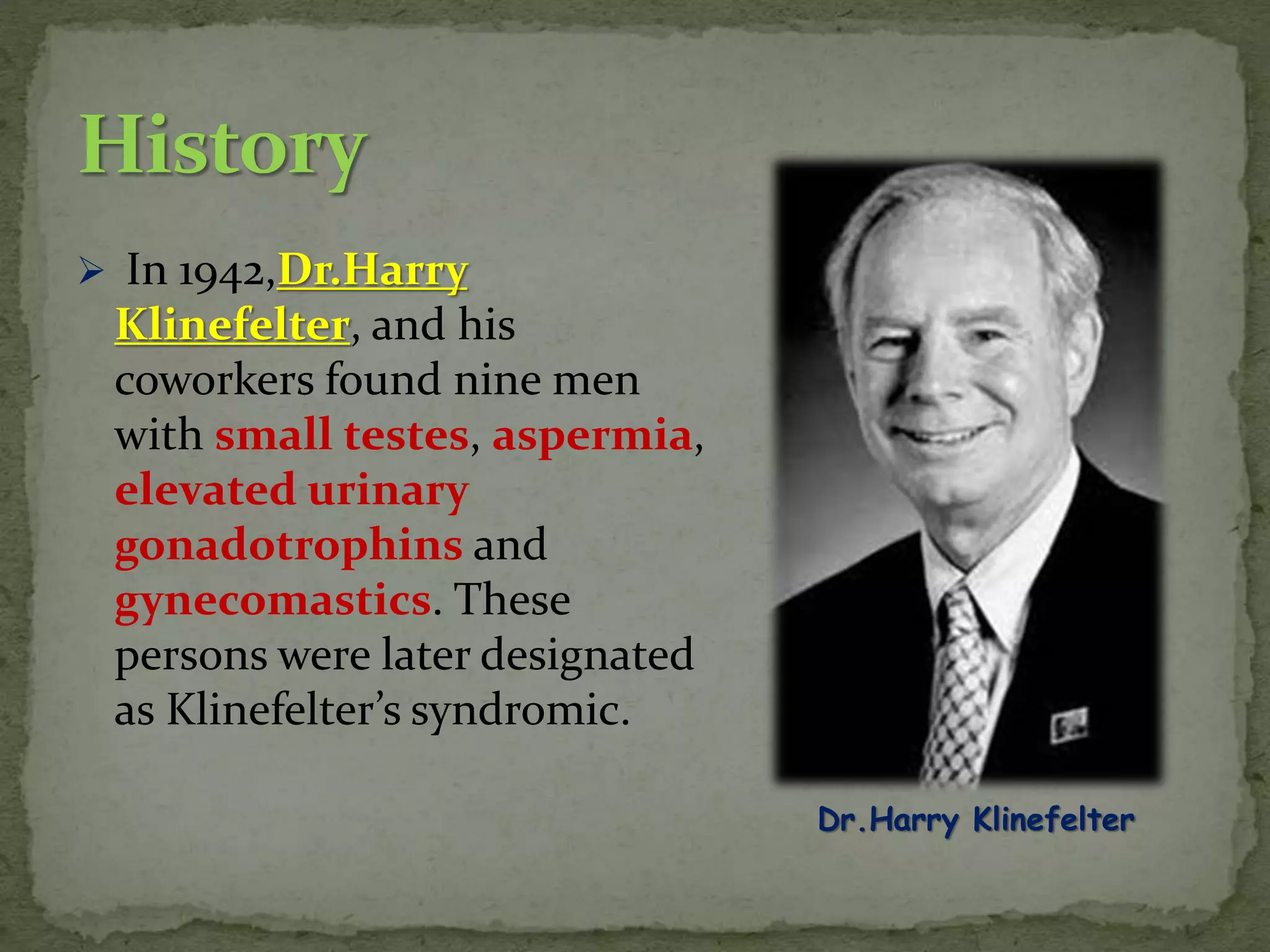 Klinefelter Syndrome