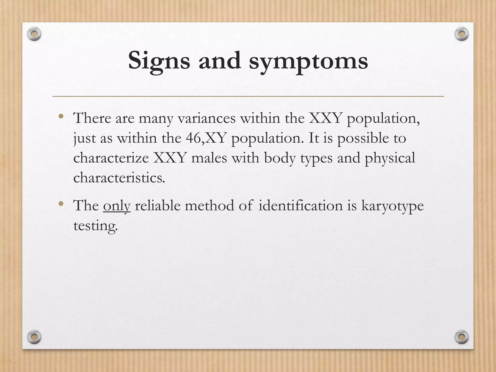 Klinefelter’s Syndrome | PPTX