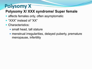 Klinefelters,turners,intersex- Dr.Gourav | PPT | Free Download