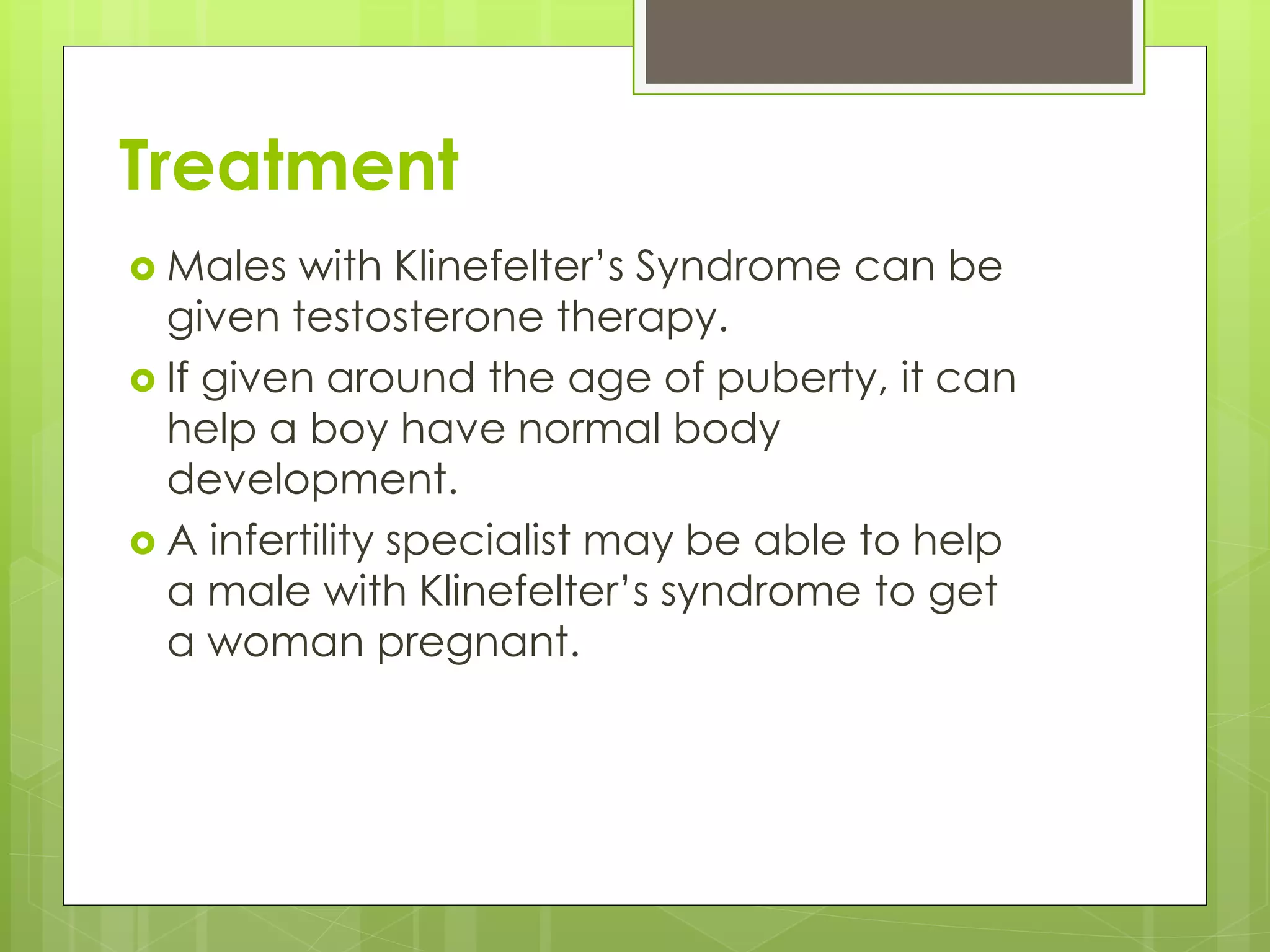 Klinefeltersyndrome 120322141345-phpapp02 | PPTX