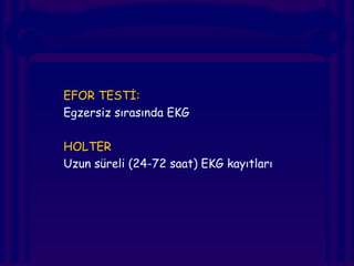 Klinik ekg(fazlası için www.tipfakultesi.org) | PPT