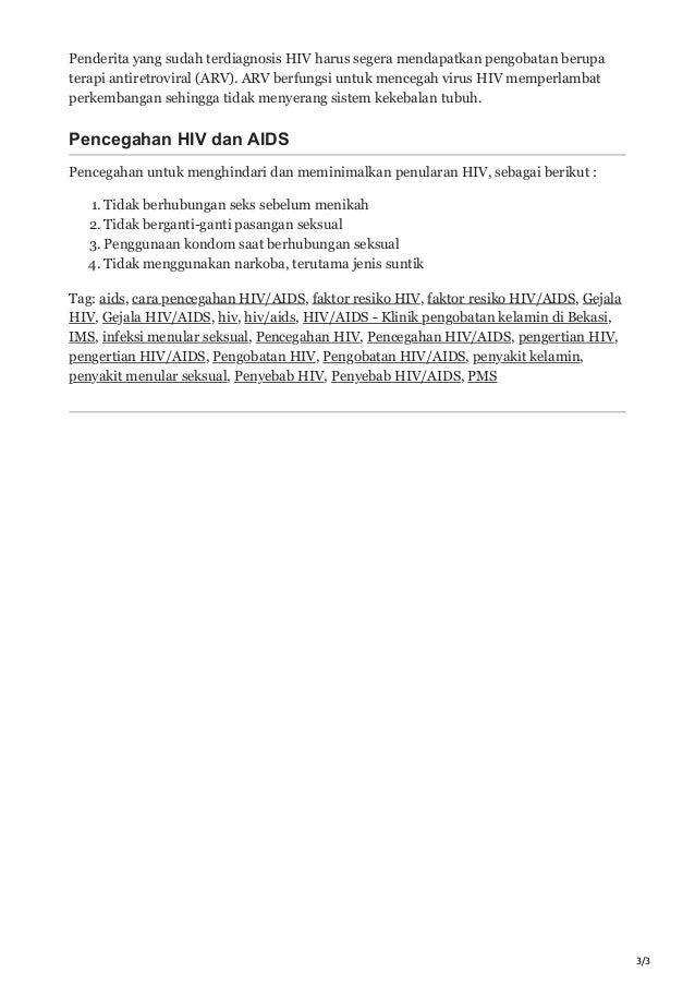 klinikkelaminku.com-HIV dan AIDS Gejala penyebab dan pengobatannya.pdf