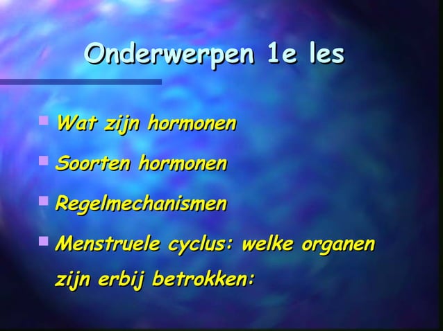 Klinische les | PPT
