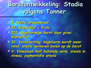 Klinische les puberteit | PPT