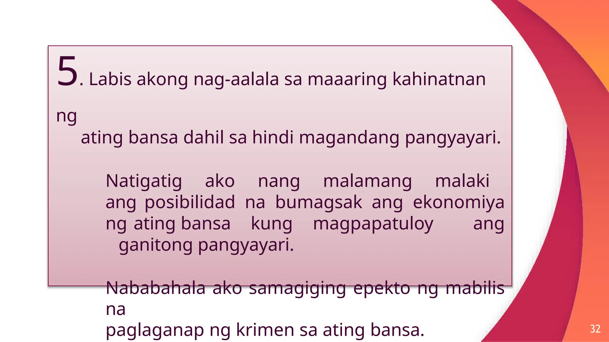 klino Filipino 9 Ikalawang Markahan Pagpapasidhi ng Damdamin | PPTX