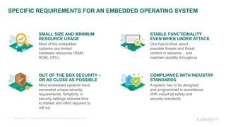 Next Generation Embedded Systems Security for IOT: Powered by Kaspersky ...