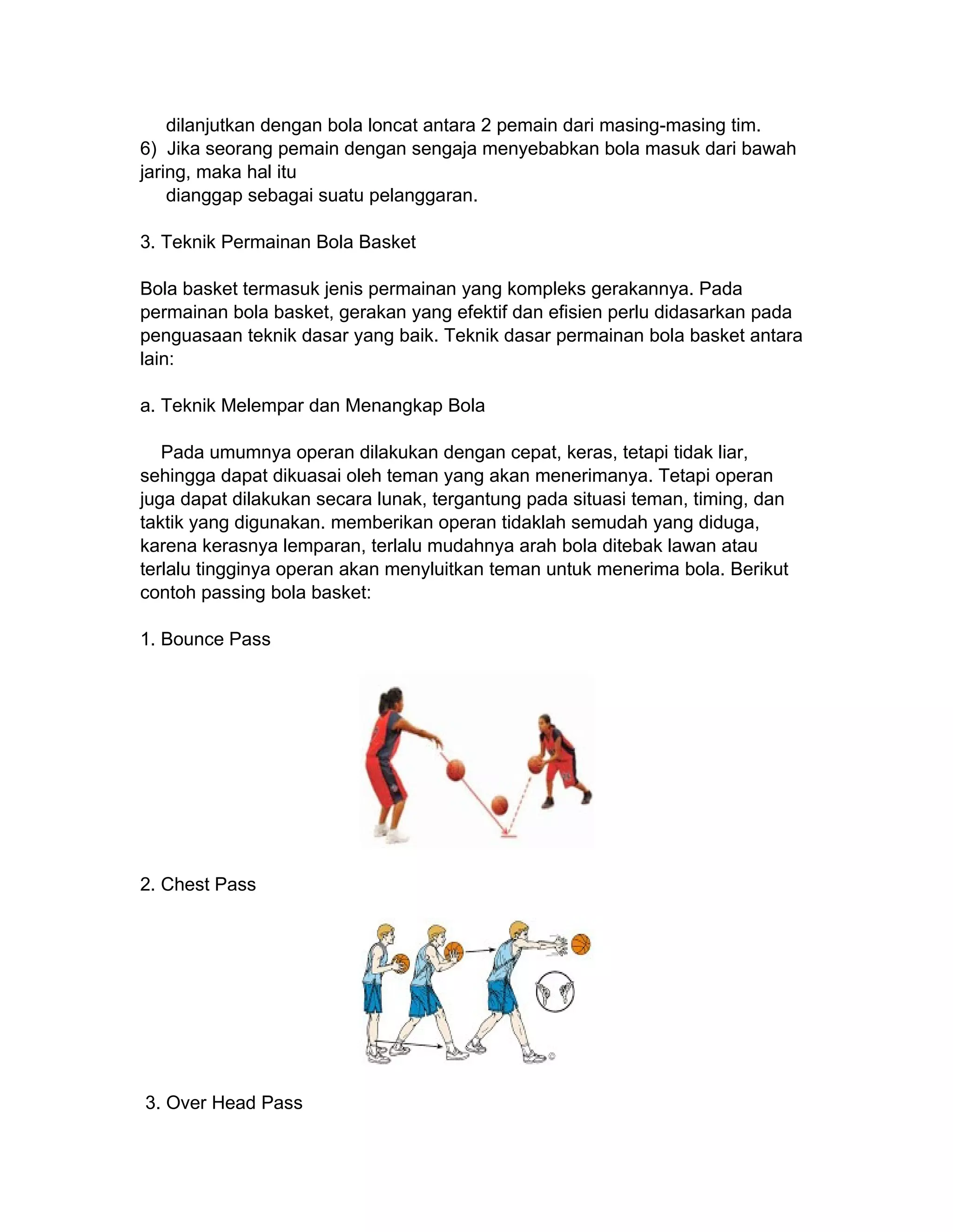 Kliping bola basket | DOC