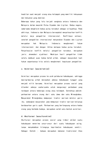 Kliping interaksi sosial | DOCX