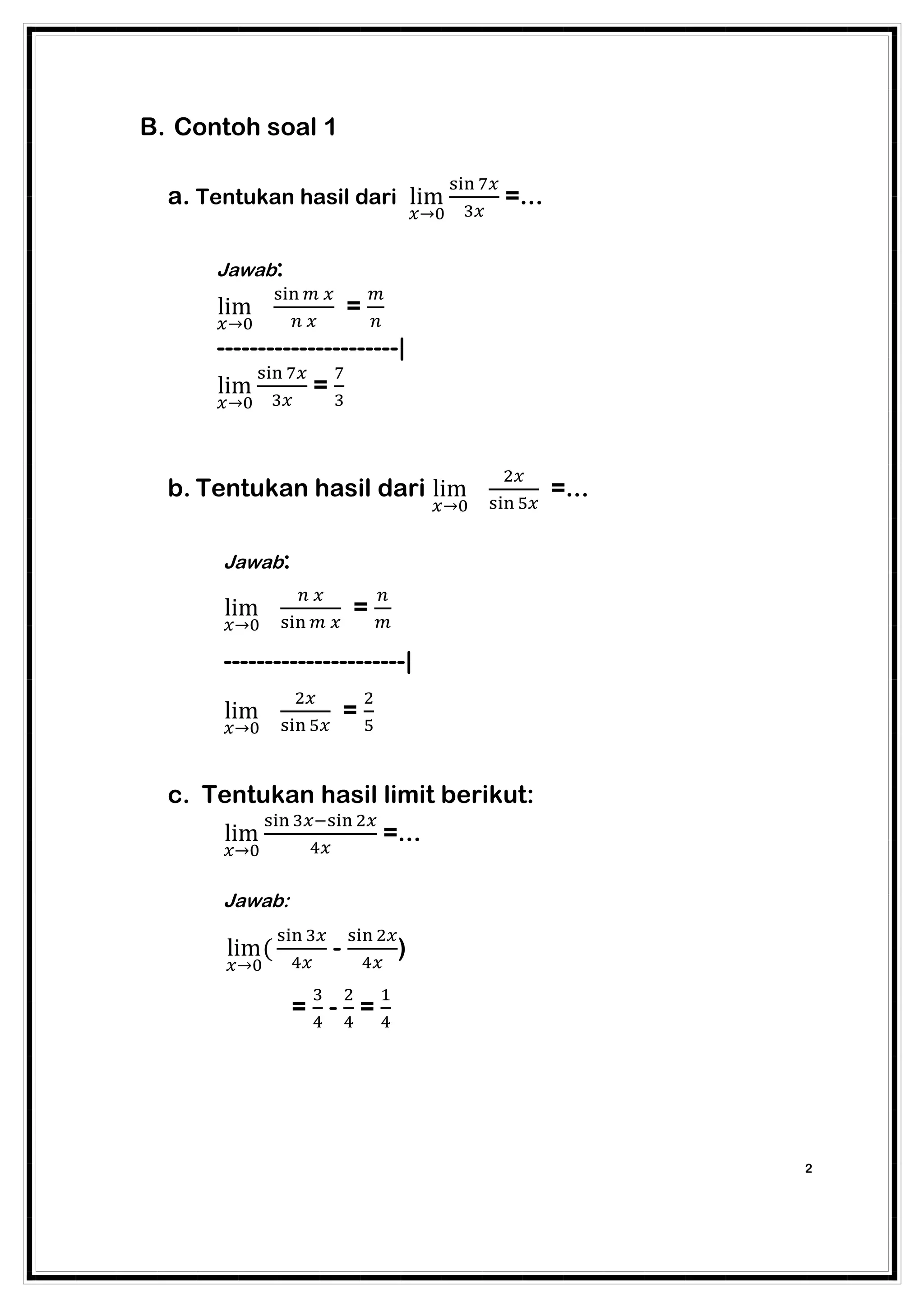 KNAR13 - MATEMATIKA MINAT SMA (KLIPING) | PDF