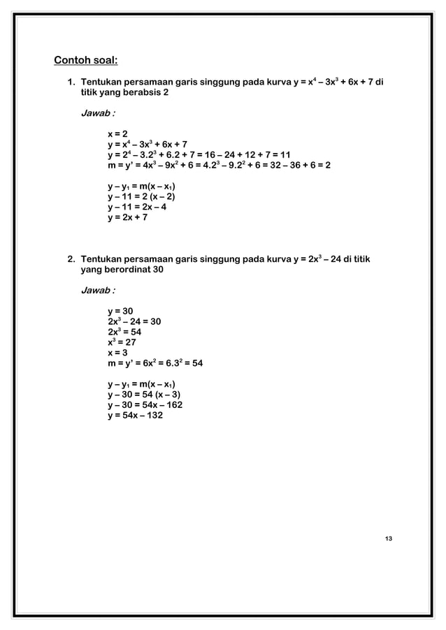 KNAR13 - MATEMATIKA MINAT SMA (KLIPING) | PDF