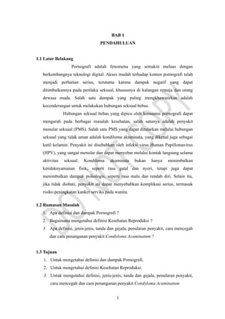 KLIPING PORNOGRAFI DAN KESEHATAN REPRODUKSI.docx