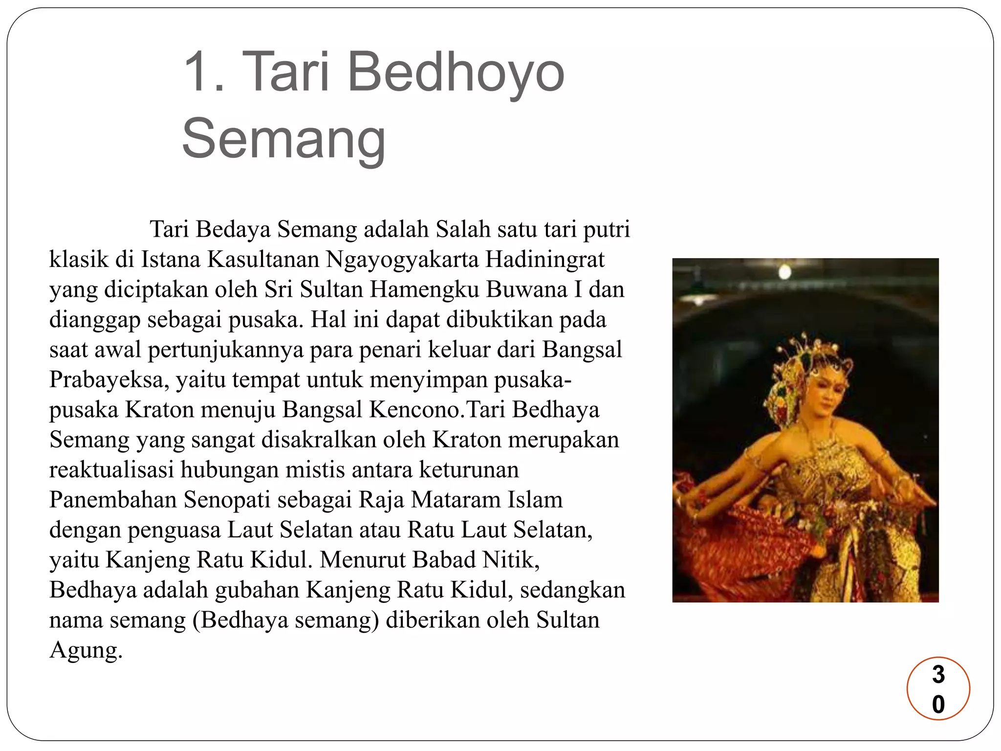 Kliping Tari Daerah Nusantara | PPTX