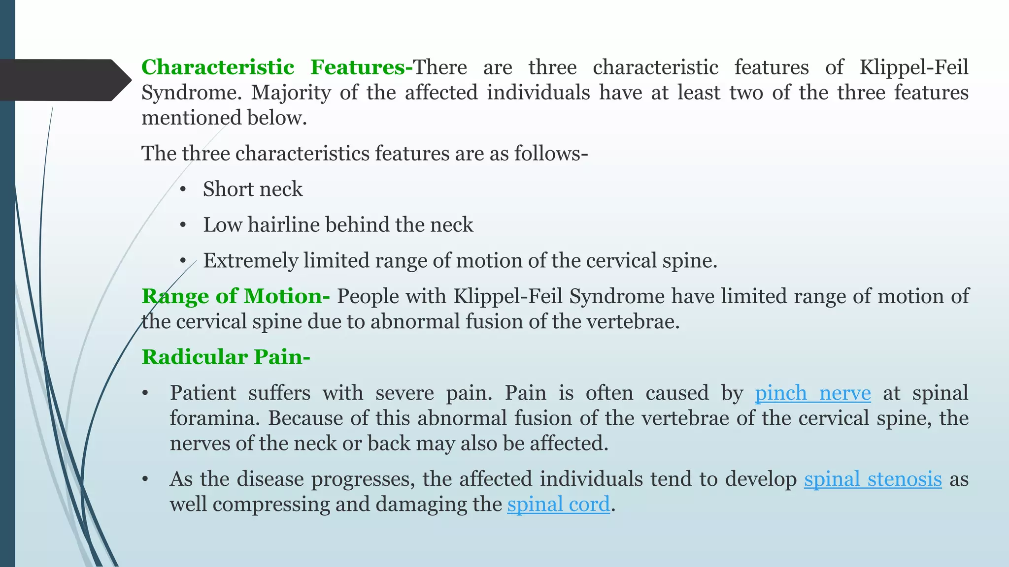 Klippel feil syndrome | PPTX