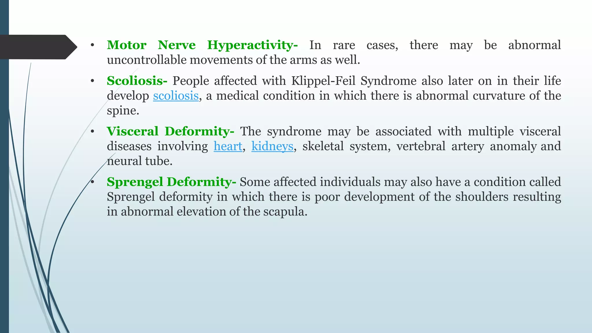 Klippel feil syndrome | PPTX