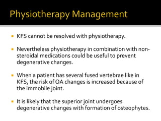 Klippel-Feil Syndrome | PPTX