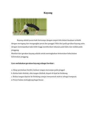 Klippiing senam lantai | DOCX