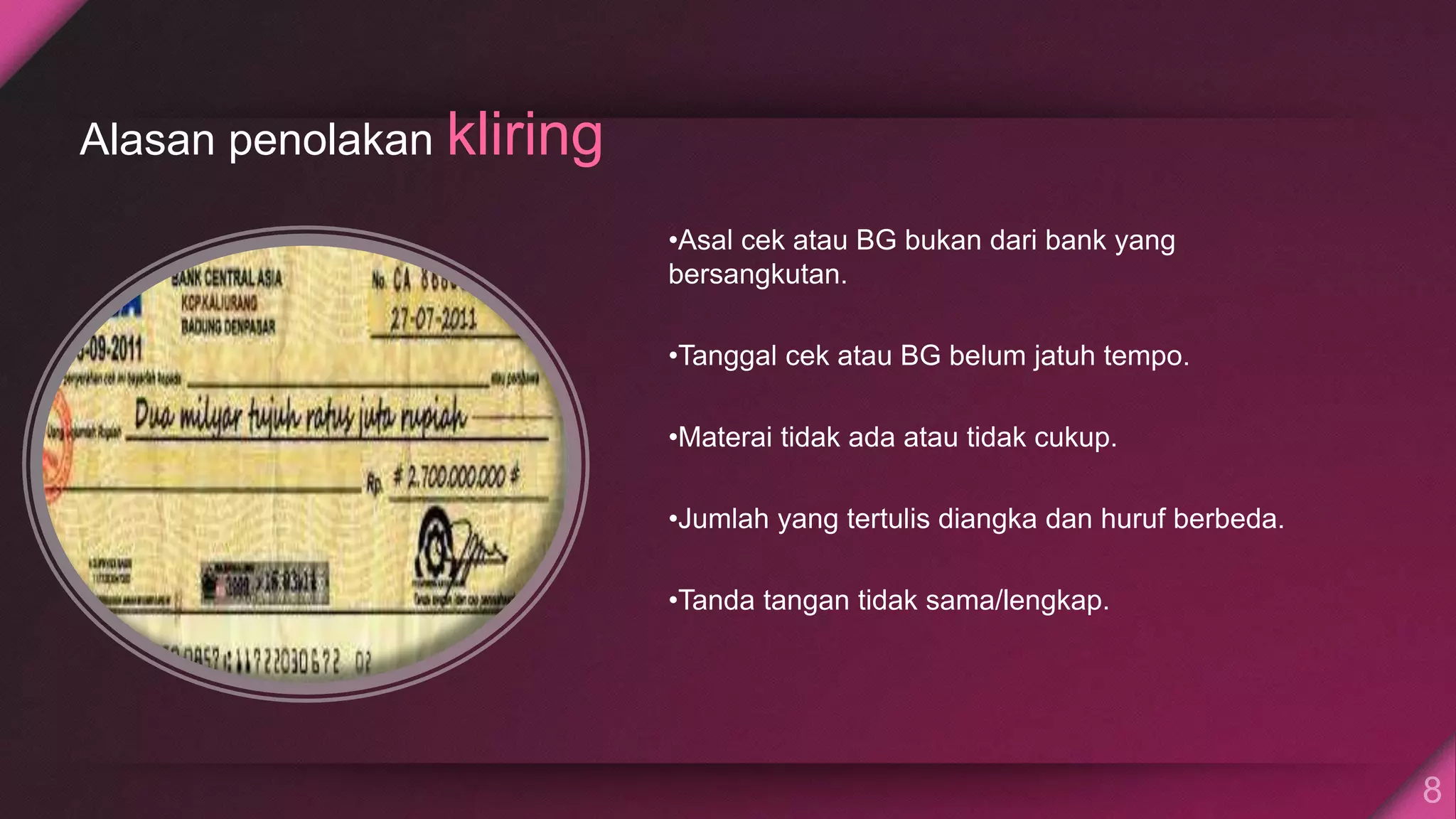 Kliring dan Inkaso | PPTX