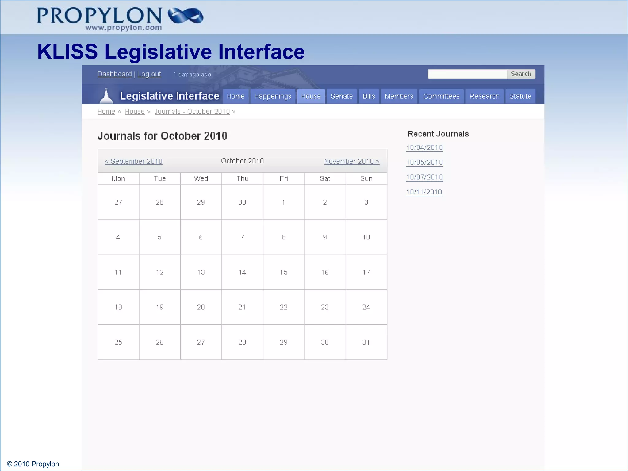 KLISS - Next Gen. Legislative Enterprise Architecture | ODP