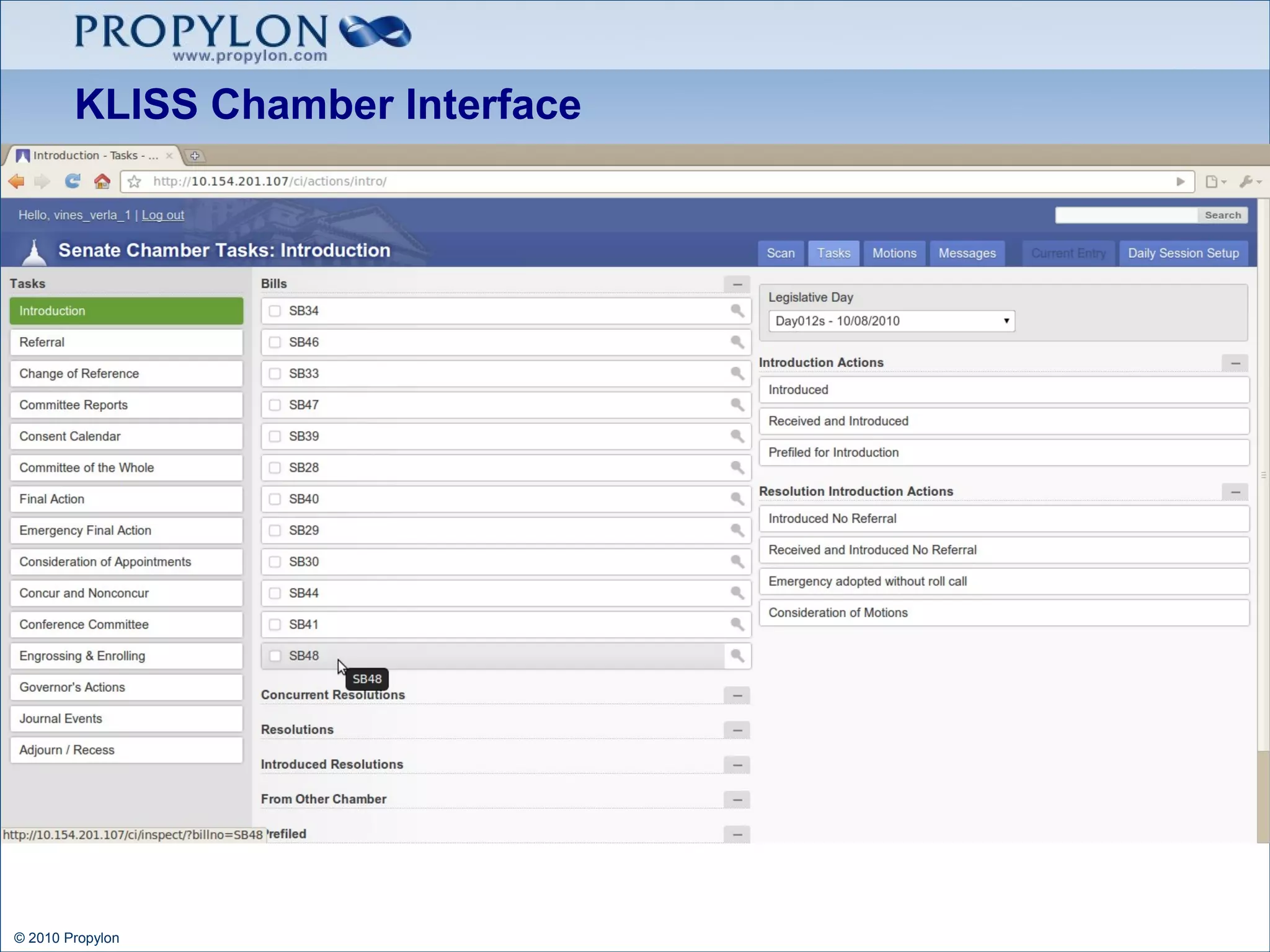 KLISS - Next Gen. Legislative Enterprise Architecture | ODP