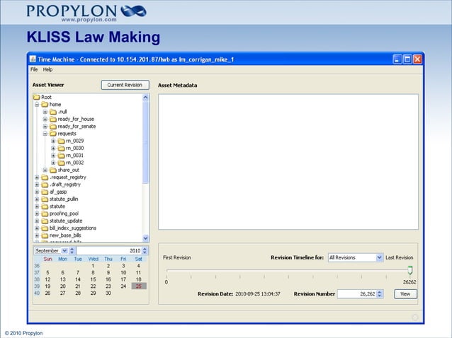 KLISS - Next Gen. Legislative Enterprise Architecture | PPT