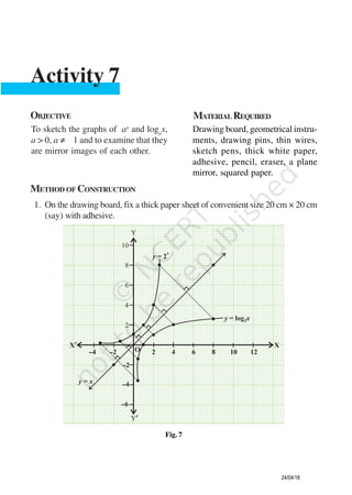 ACTIVITY OF MATHEMATICS CLASS 12th | PDF