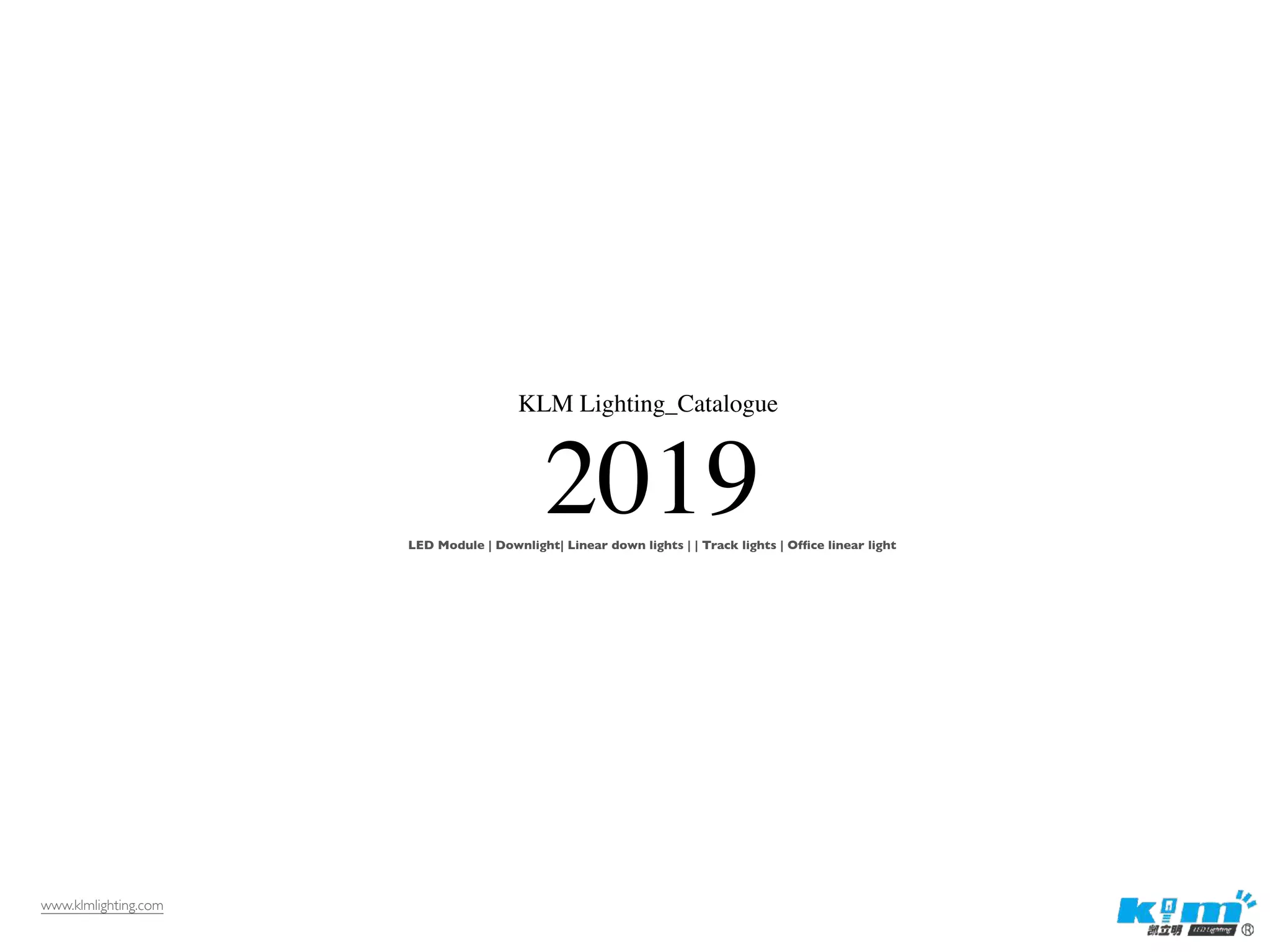 Klm 2019.07 commercial light catalog | PDF