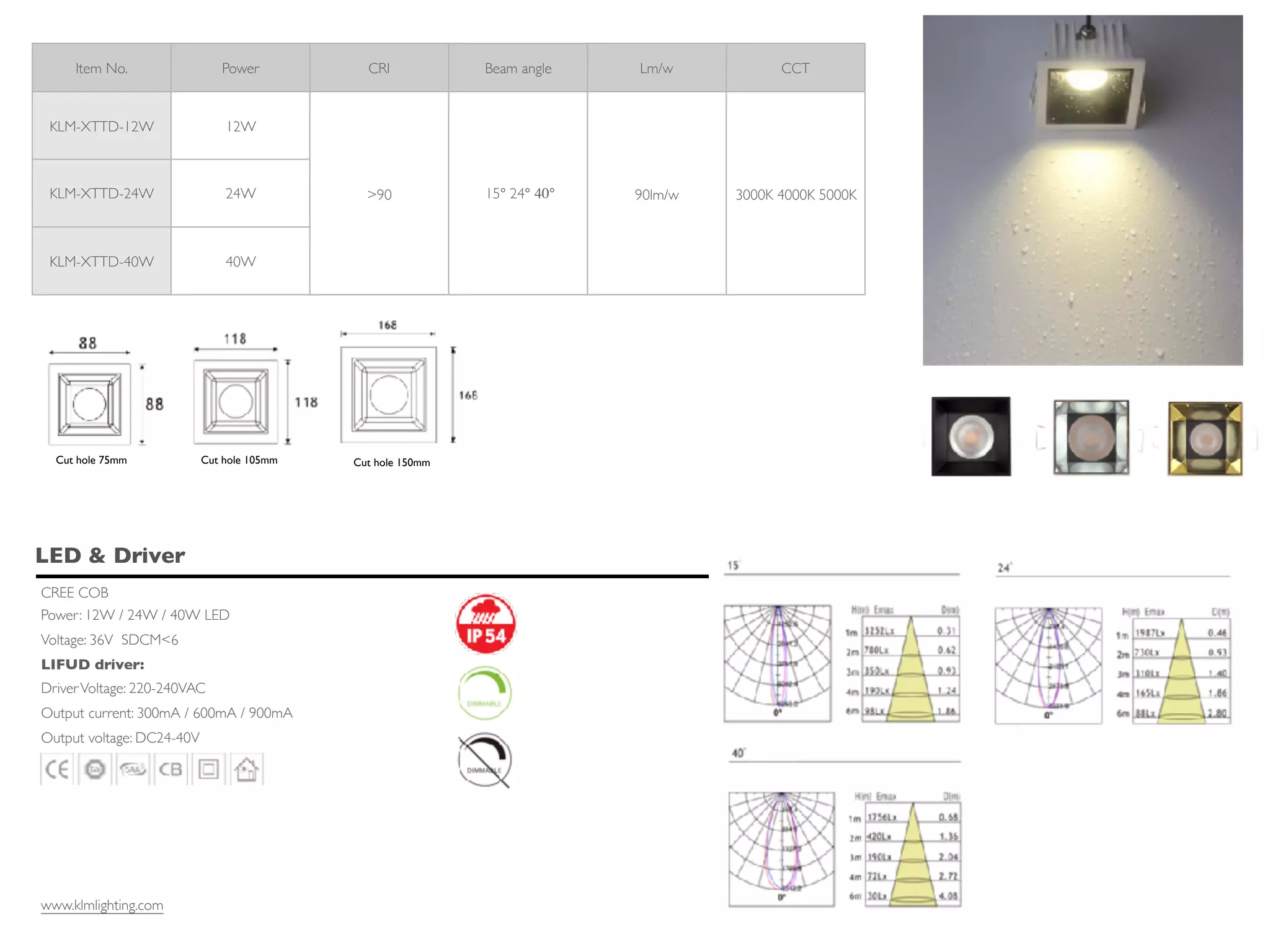Klm 2019.07 commercial light catalog | PDF