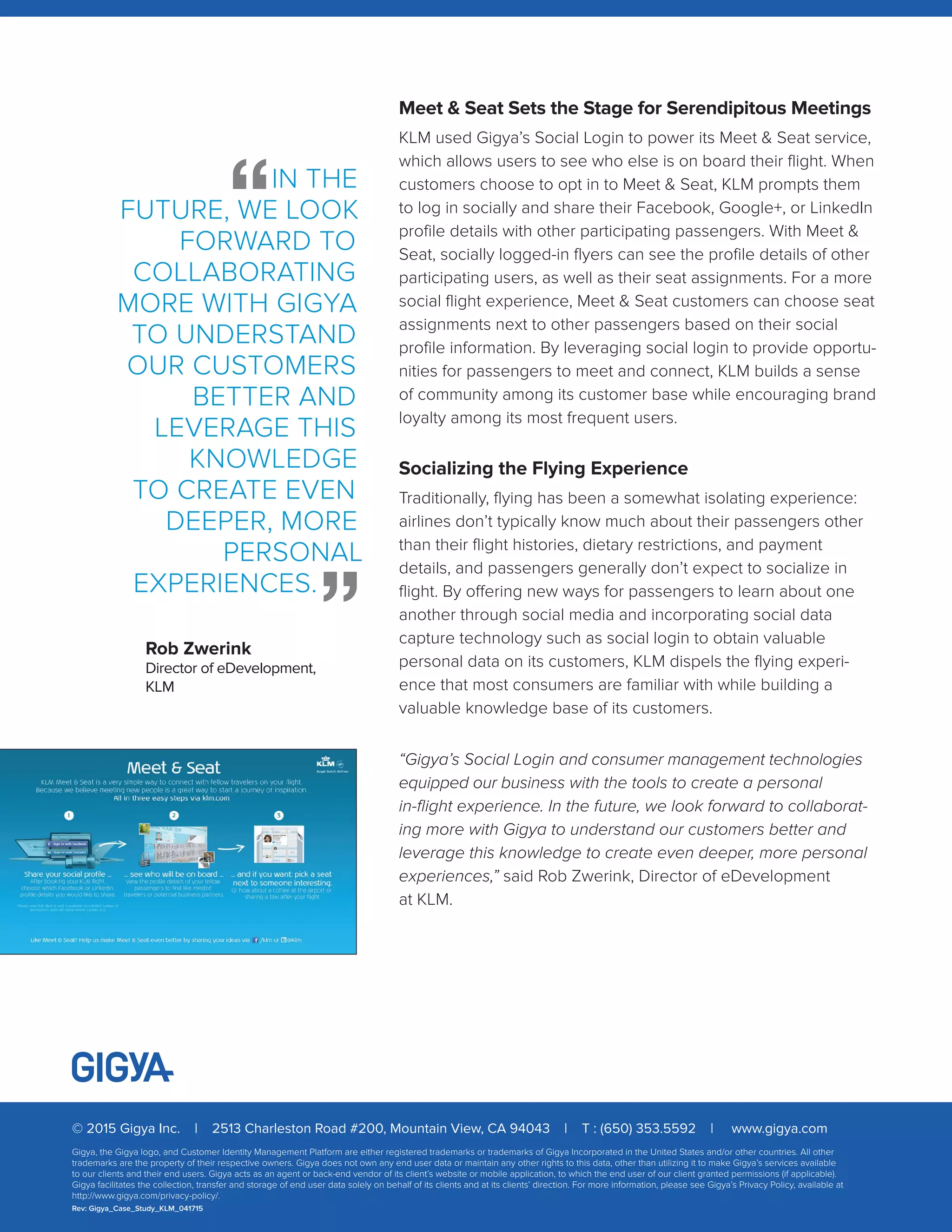 Case Study: KLM | PDF
