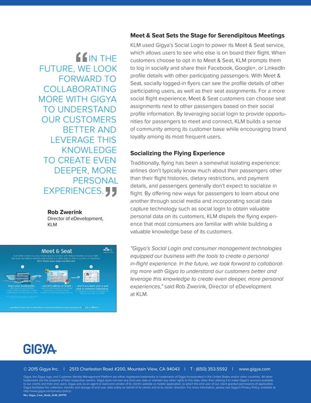 Case Study: KLM | PDF