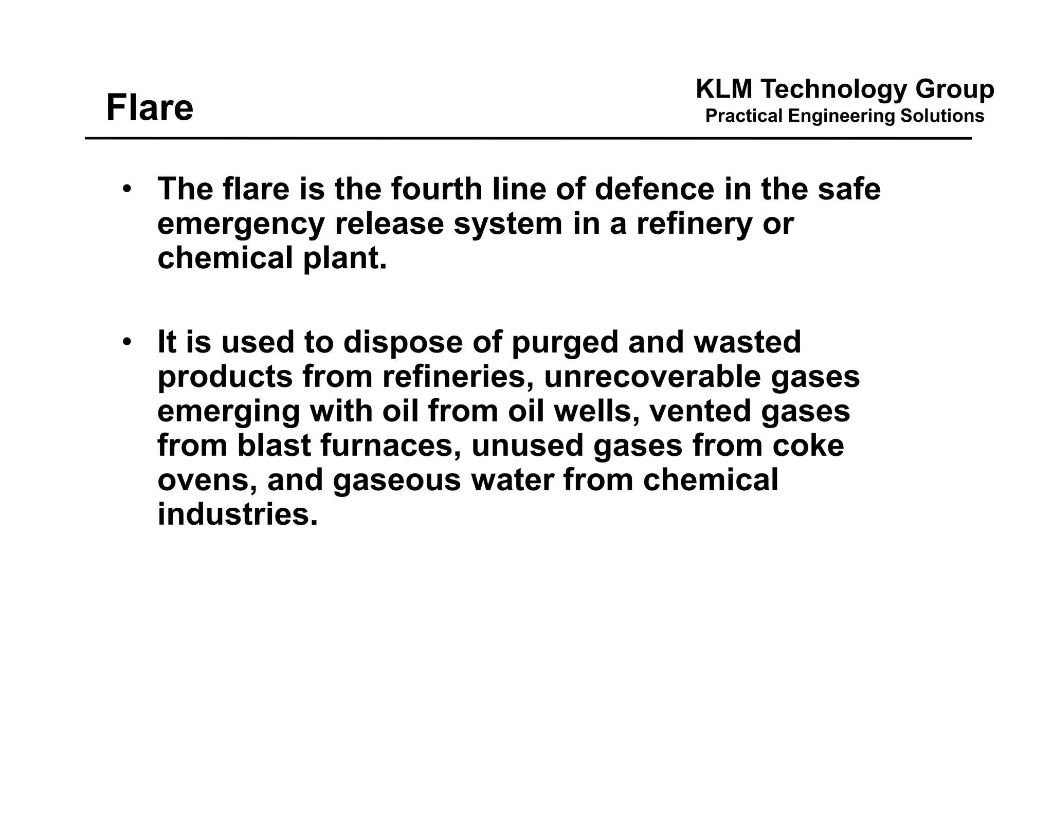 Introduction to Process Flares | PDF