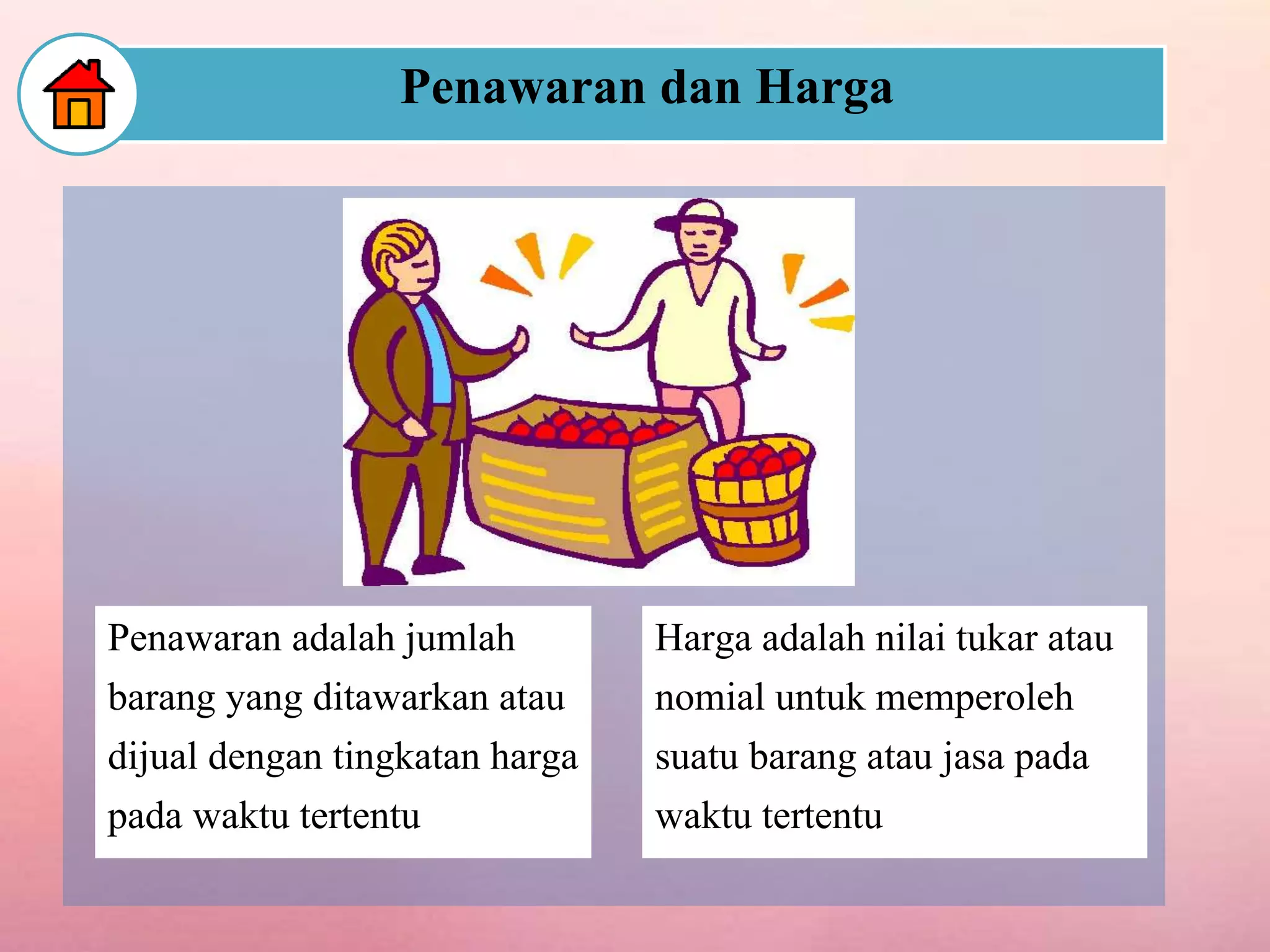 mekanisme pasar penawaran | PPTX