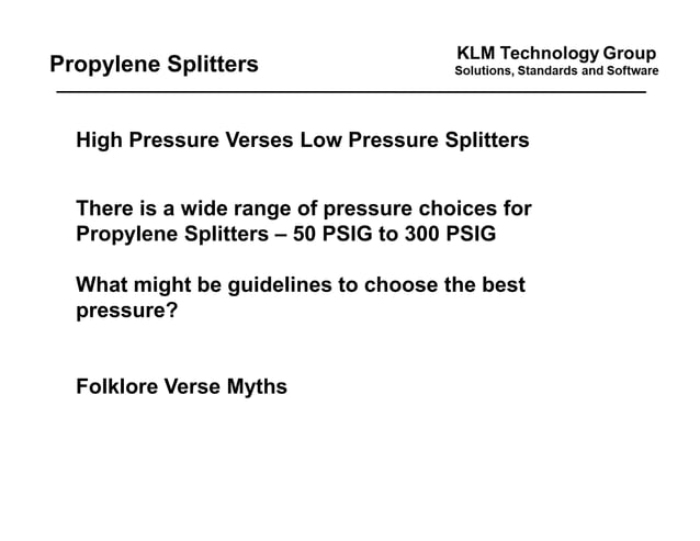 Propylene C3 Splitter Tower Efficiency | PDF | Chemistry | Science
